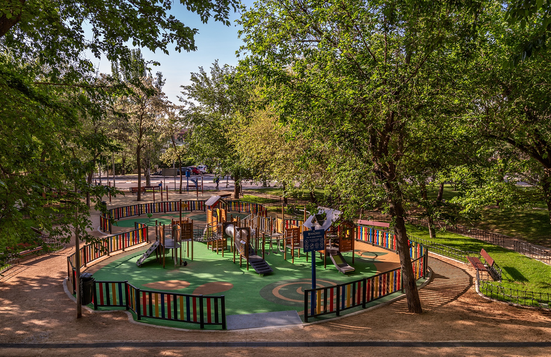 Reforma y conservación de espacios públicos en el distrito de Moncloa ...