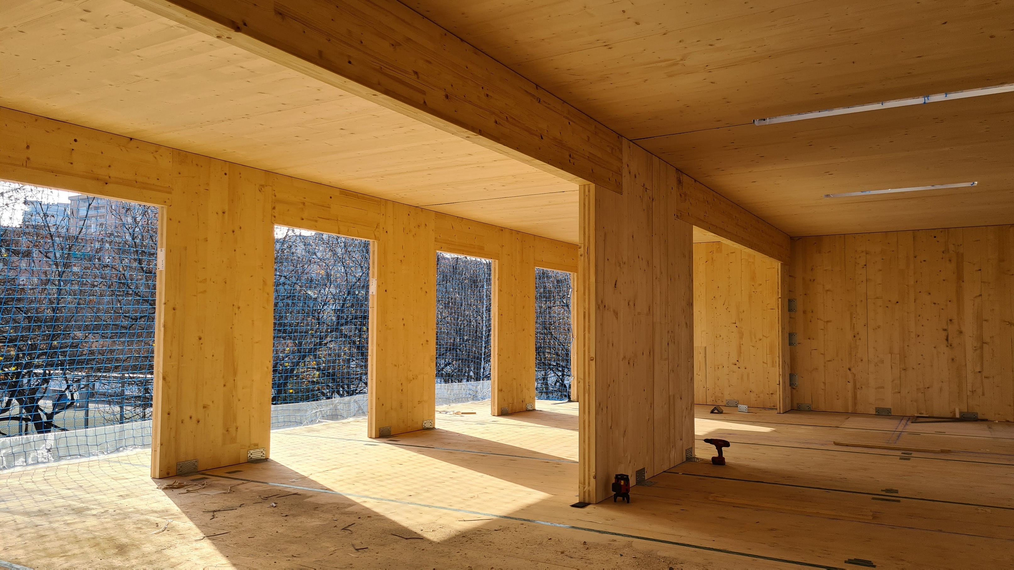 Sorigué inicia la construcción industrializada del edificio de madera ...